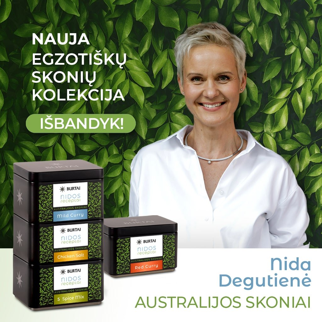 Nidos receptai – PRIESKONIŲ RINKINYS – burtai.eu